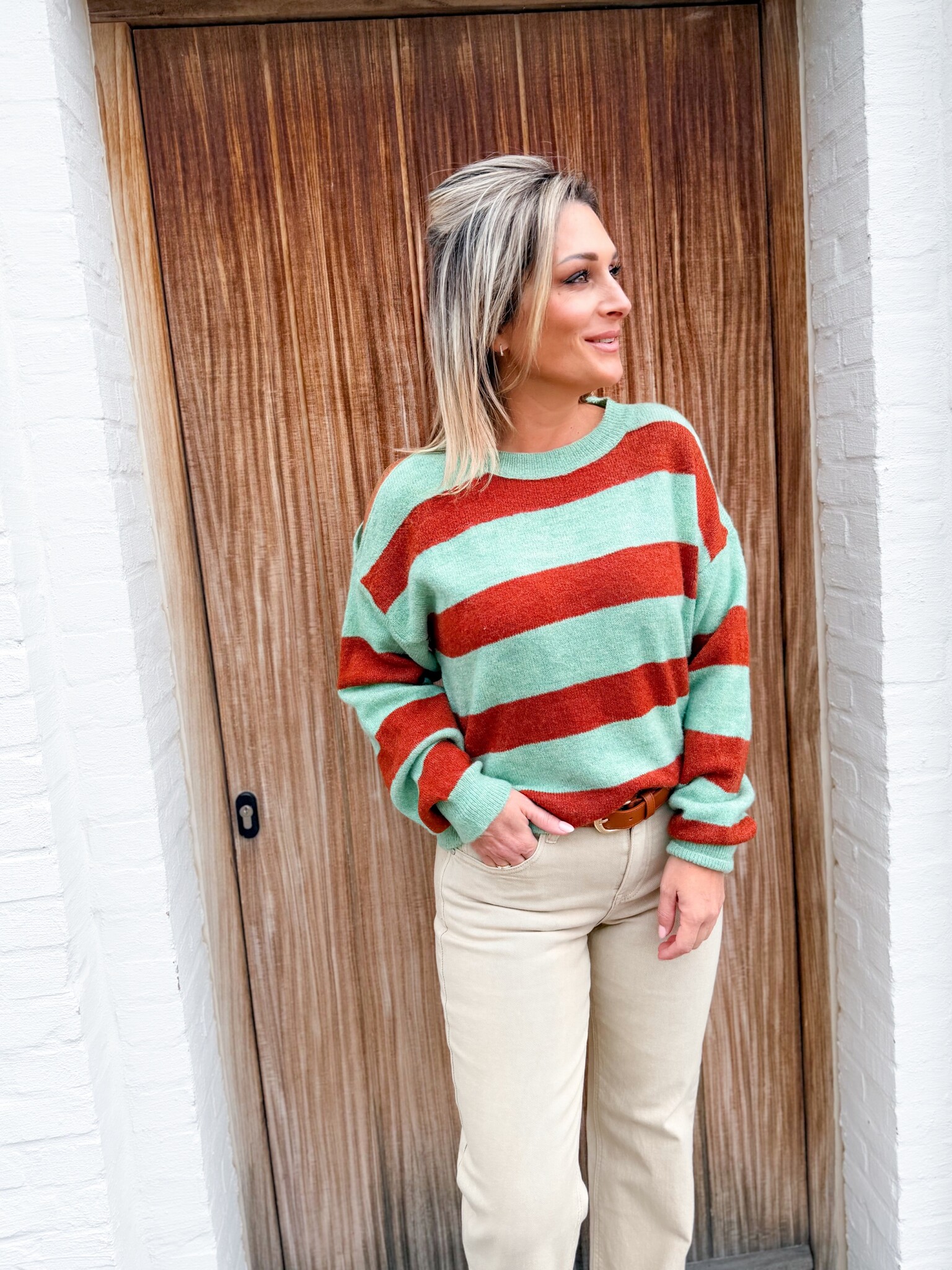 Cleo sand pants - Laperla Conceptstore