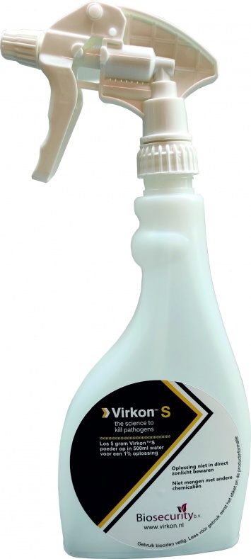 Spray bottle Virkon 500 ML