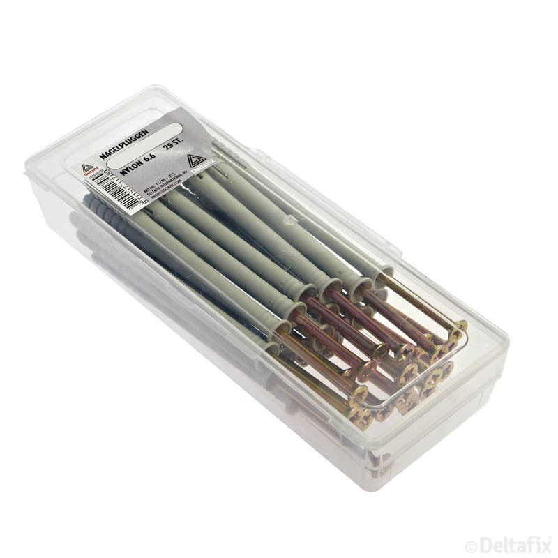Deltafix Nagelpluggen 6x60mm 20 stuks - HoukemaTools