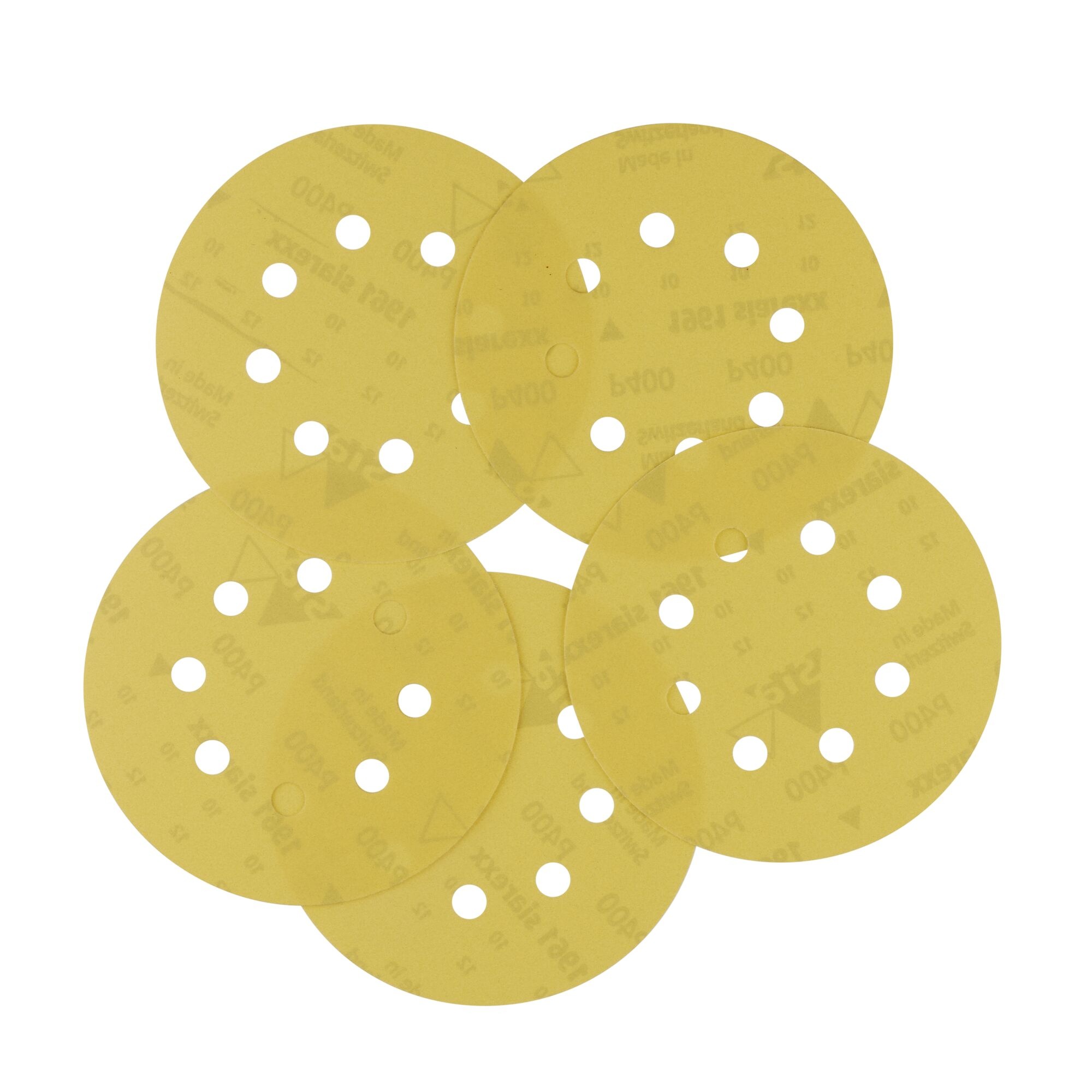 Schuurschijven excentrisch diameter 125mm met klittenband, K400 ...