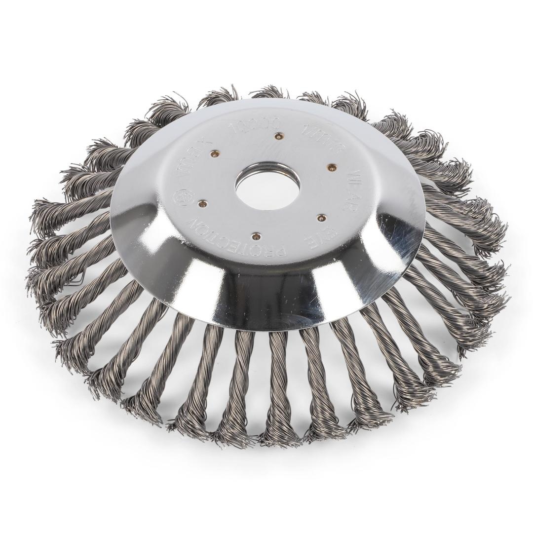 PowerPlus Onkruidborstel 200mm- Staal - HoukemaTools