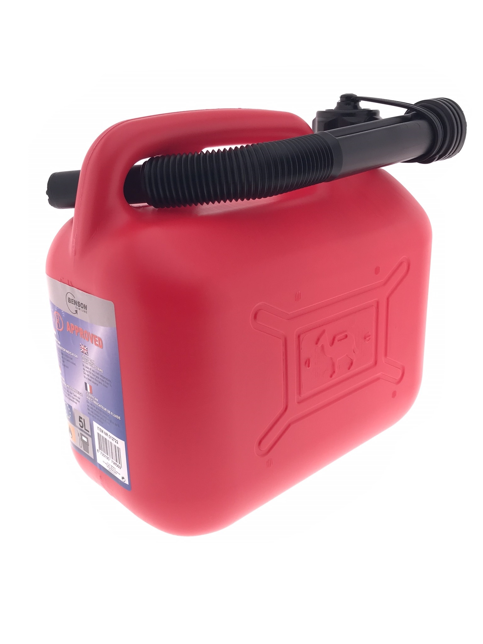 Jerrycan 5 ltr met vloeistofindicator - HoukemaTools