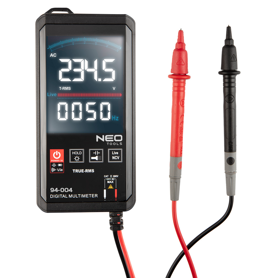 NEO Digitale Multimeter PRO Touchscreen - HoukemaTools