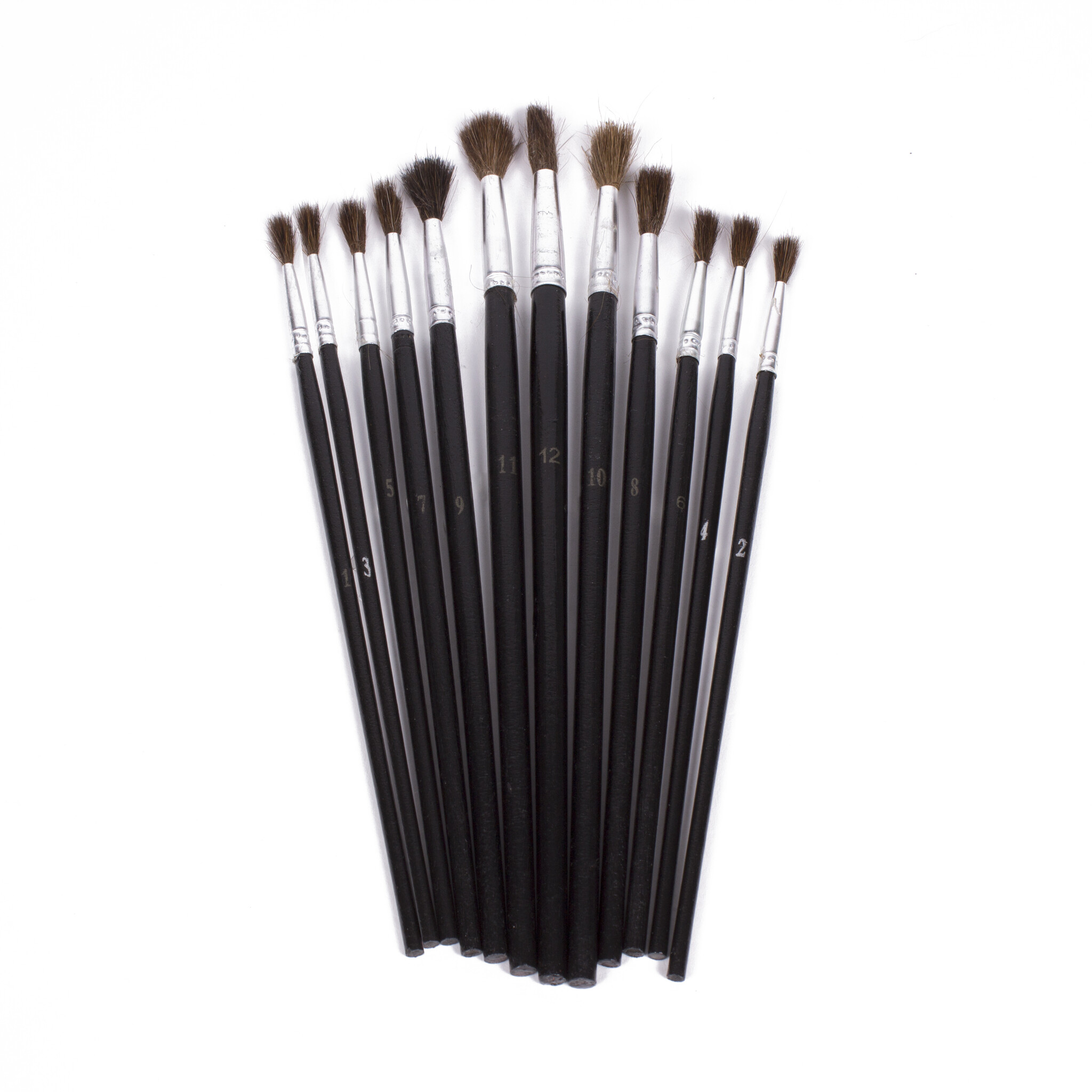 Benson Penseelset 12-delig – Waaier & Rond - HoukemaTools