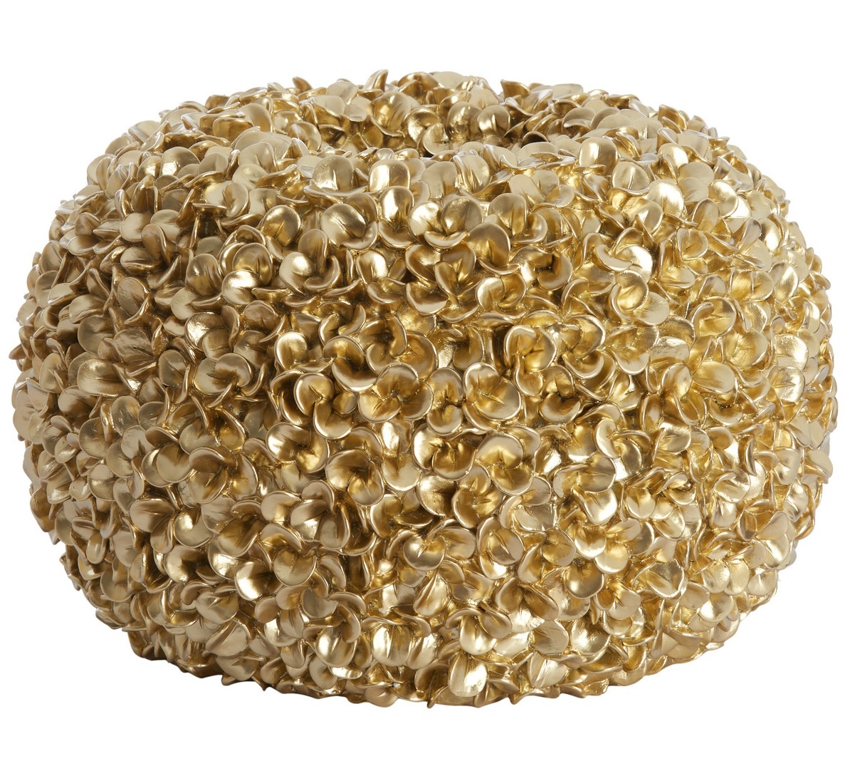 Vaas deco Ø47,5x30 cm PHYLIA goud - Gratis thuisbezorgd - De Woon Winkel