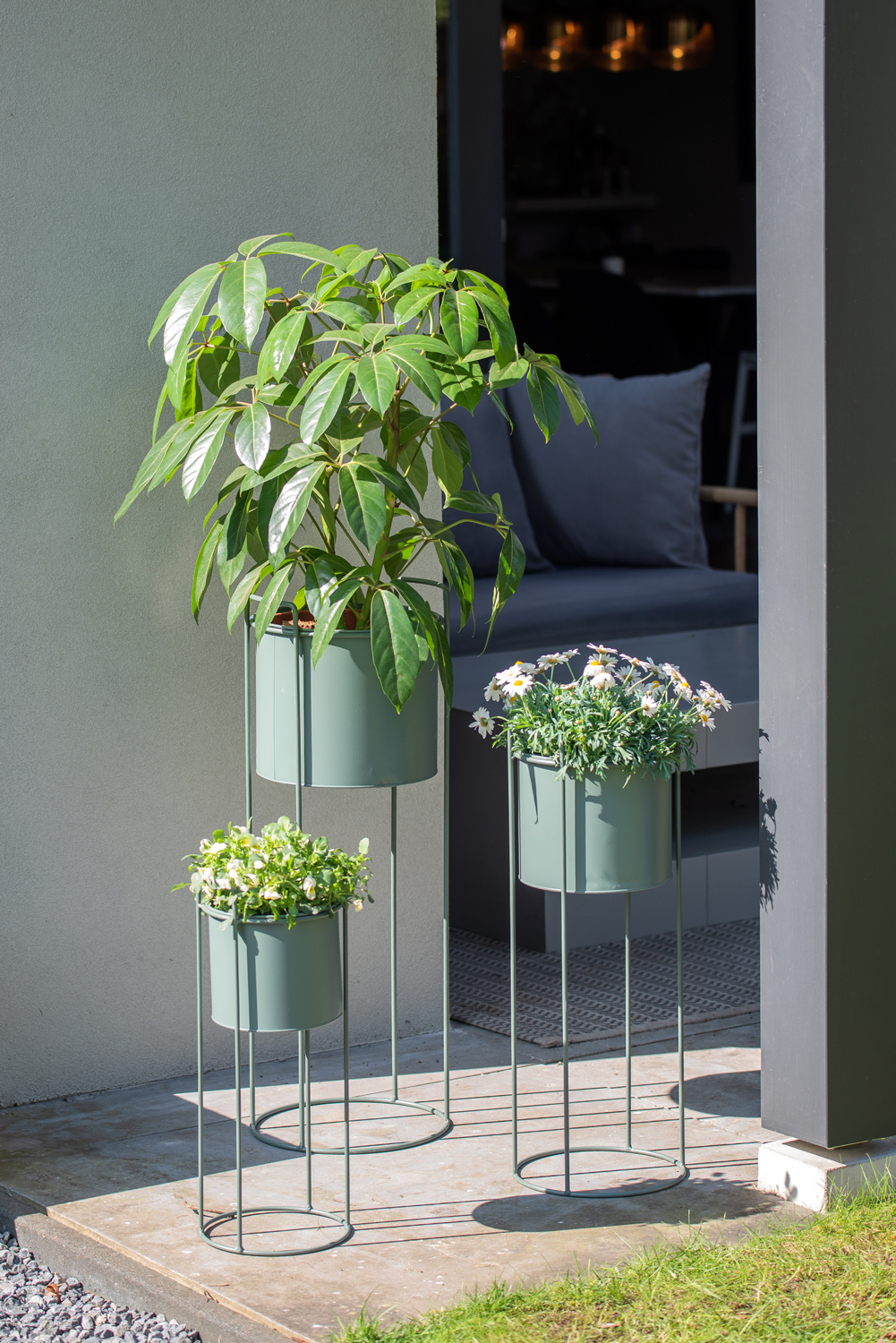 Set plantenpotten Essence rond junglegroen - Gratis thuisbezorgd - De ...