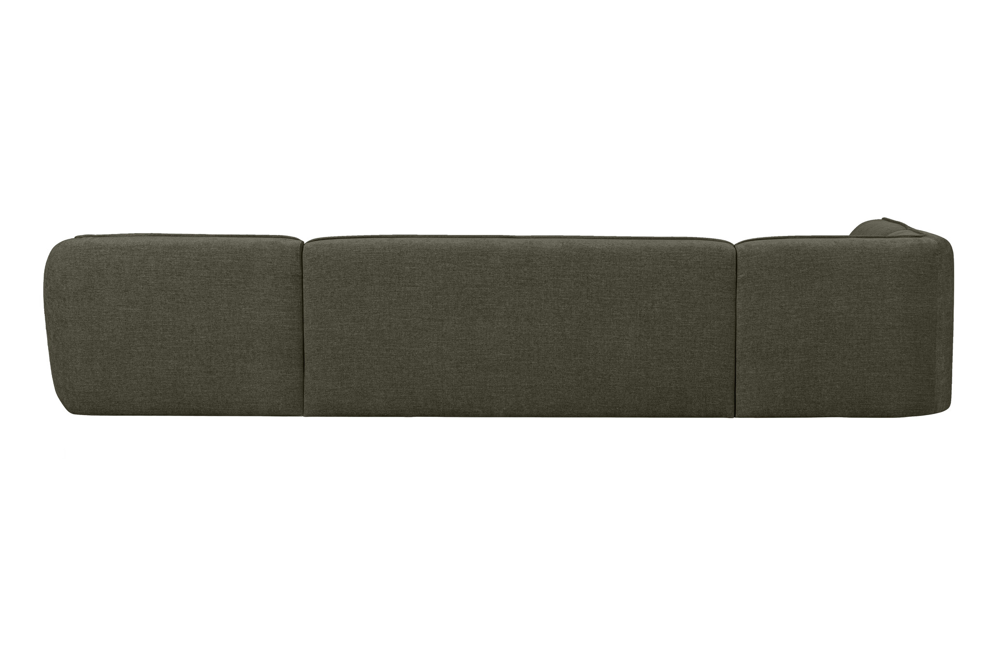 Polly Bank U-vorm Links Warm Groen – Gratis thuisbezorgd - De Woon Winkel