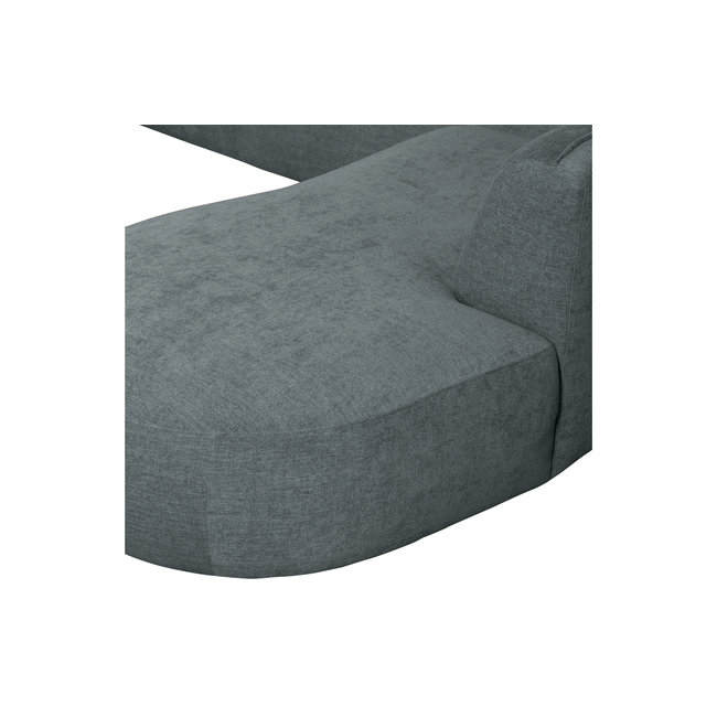 Polly Bank U-vorm Rechts Blauw/groen – Gratis thuisbezorgd - De Woon Winkel