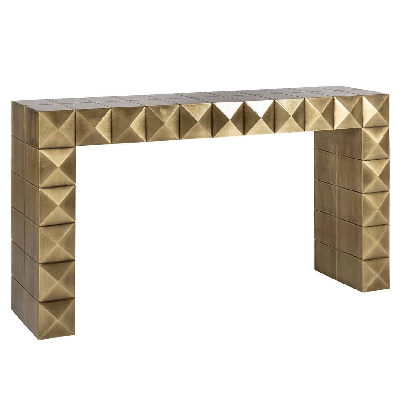Wandtafel Collada (Brushed Gold) - Gratis thuisbezorgd - De Woon Winkel