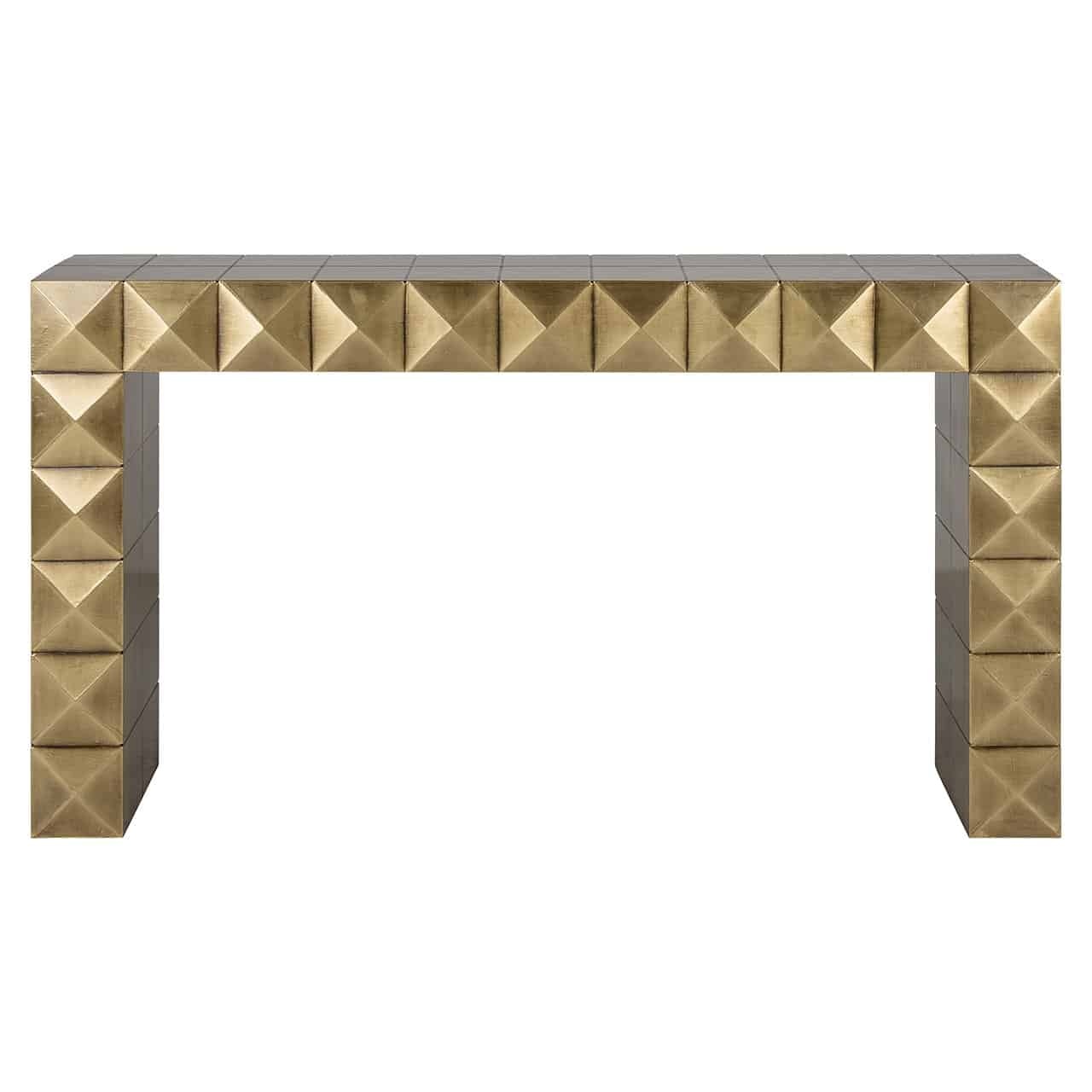 Wandtafel Collada (Brushed Gold) - Gratis thuisbezorgd - De Woon Winkel