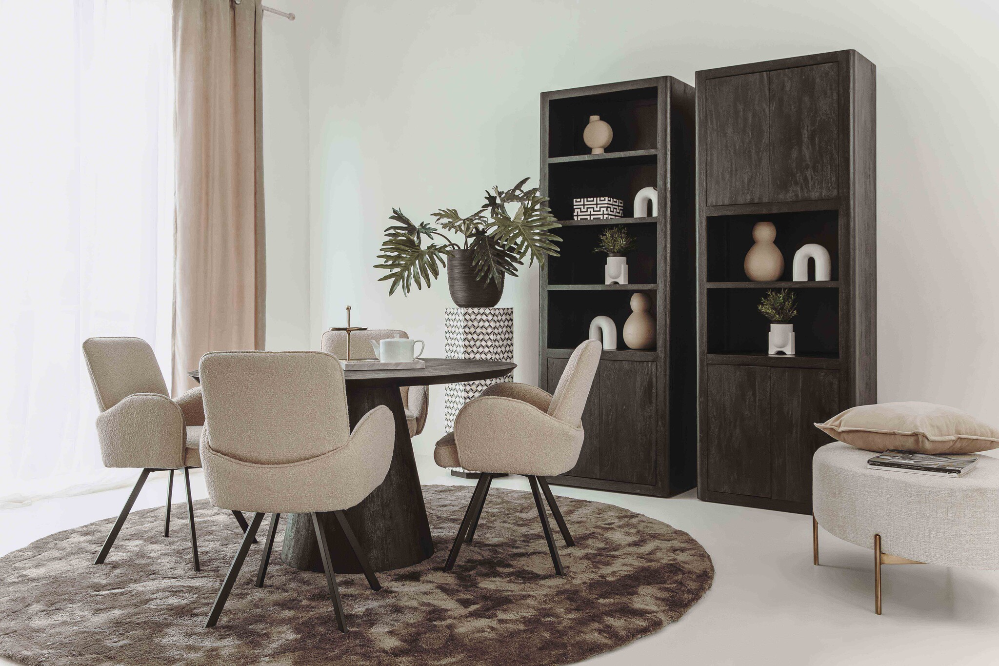 Kast Tenna modulair 4 deurs en 2 open vakken – 80 cm - Gratis ...