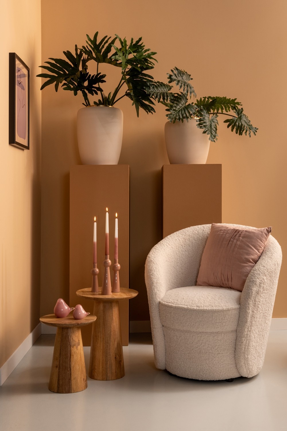 Bijzettafel Force mango groot - Gratis thuisbezorgd - De Woon Winkel