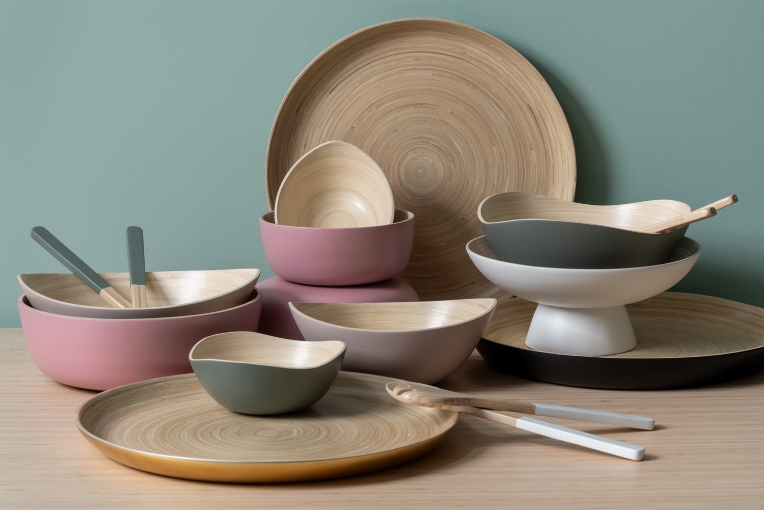 Set opscheplepels Puro zwart - De Woon Winkel