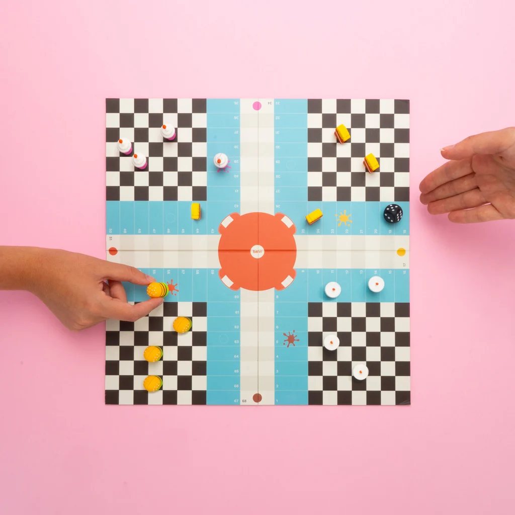 Ludo's diner bordspel - De Woon Winkel