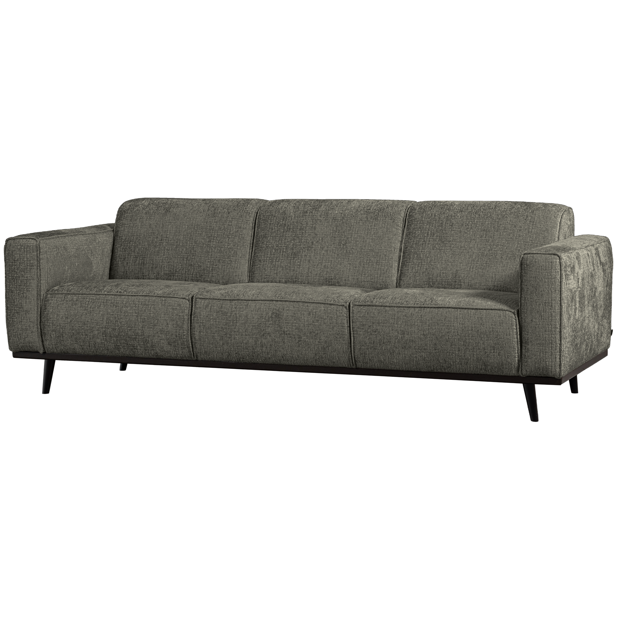 Statement 3-zits bank 230 cm structure velvet frost - Gratis ...