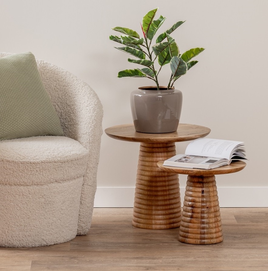 Bijzettafel Force striped groot mango - Gratis thuisbezorgd - De Woon ...