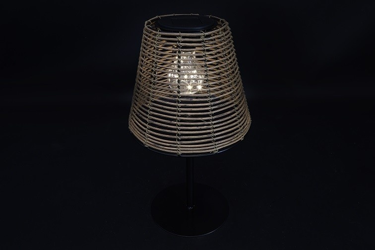 Tafellamp solar LED Hira naturel - De Woon Winkel