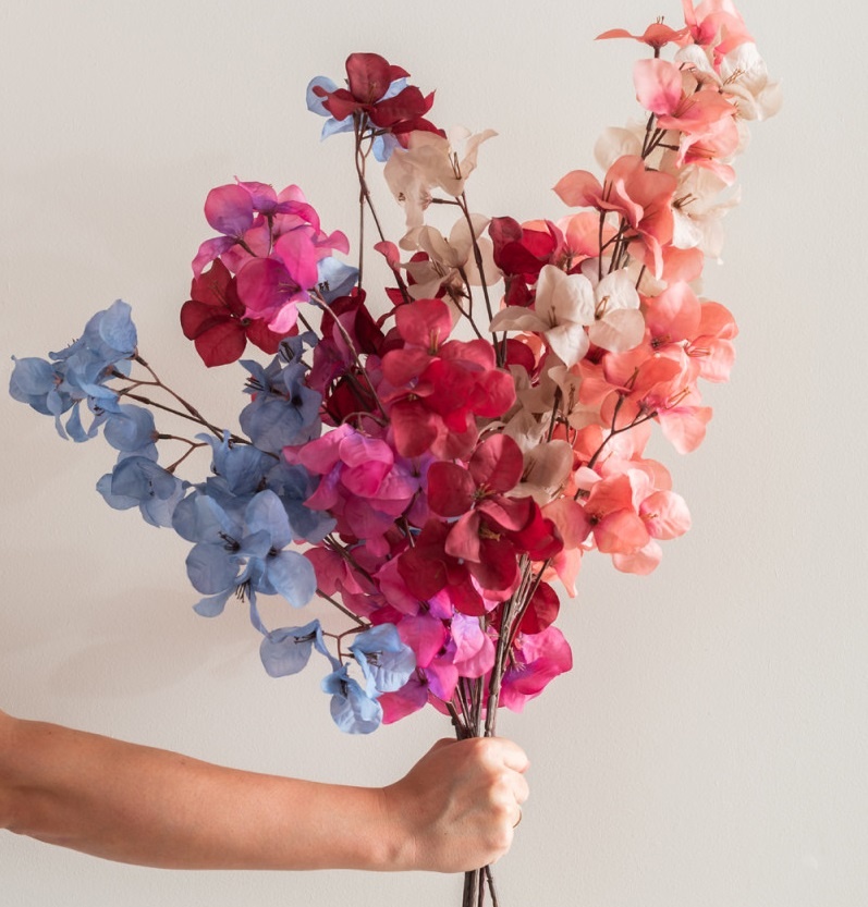Kunsttak Flower Stem rood - De Woon Winkel