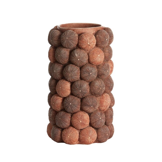 Vaas deco Ø19X32,5 cm ZEEËGEL koraal rood - Gratis thuisbezorging - De ...