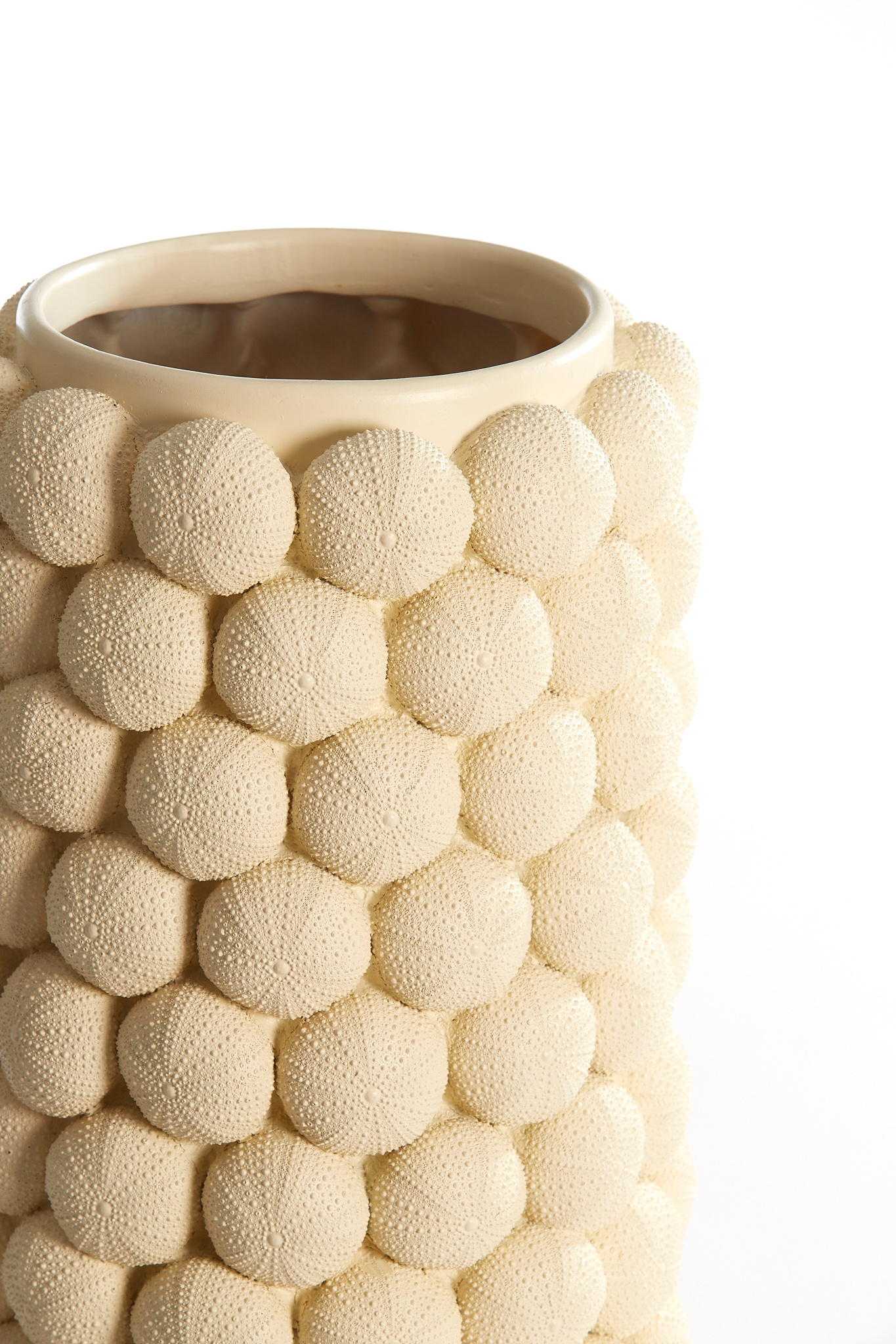 Vaas deco Ø19X32,5 cm ZEEËGEL creme - Gratis thuisbezorging - De Woon ...