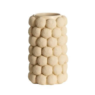 Vaas deco Ø19X32,5 cm ZEEËGEL creme - Gratis thuisbezorging - De Woon ...