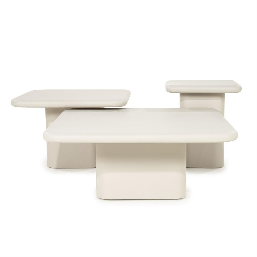 Salontafel Siminto - Gratis bezorgd -Stijlvol Beige voor Moderne Stijl ...