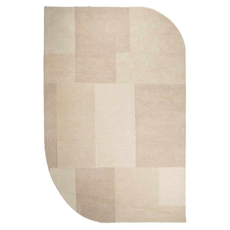 Vloerkleed Contour - beige - Gratis thuisbezorgd - De Woon Winkel