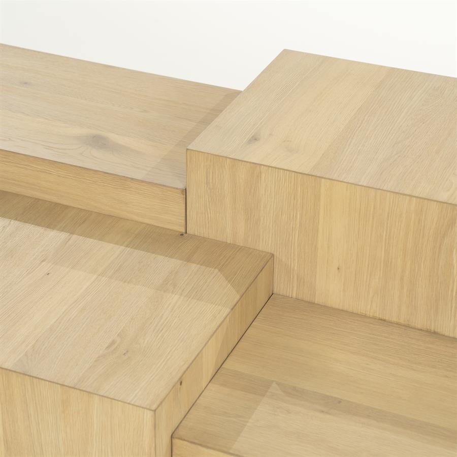Salontafel Quinten rechthoekig - naturel - Gratis thuisbezorgd - De ...