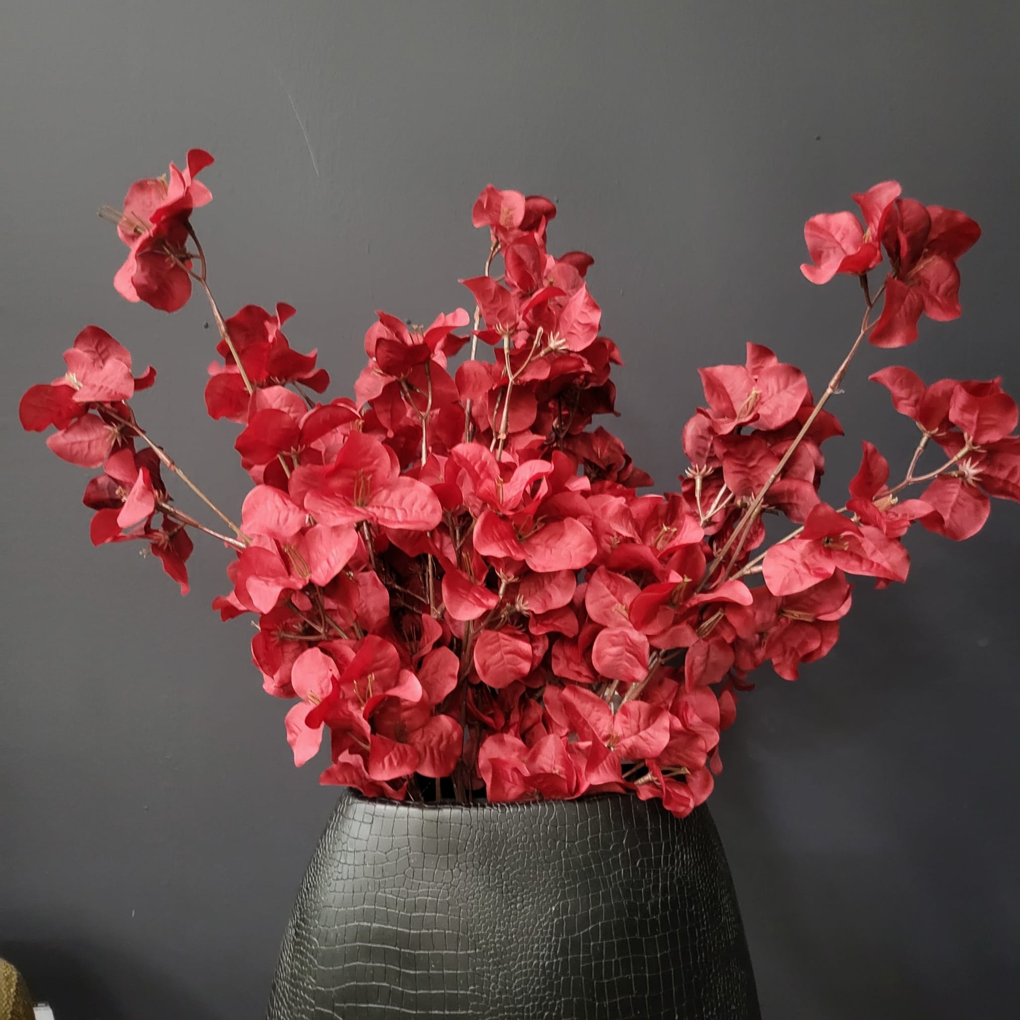 Kunsttak Flower Stem rood - De Woon Winkel