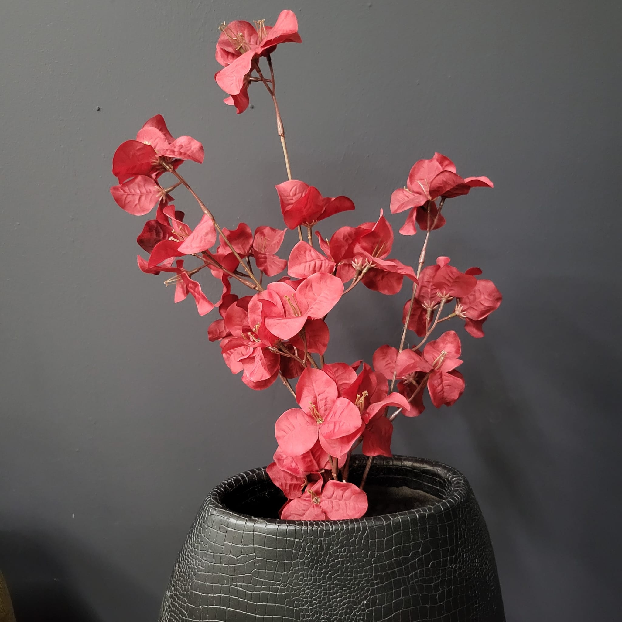 Kunsttak Flower Stem rood - De Woon Winkel