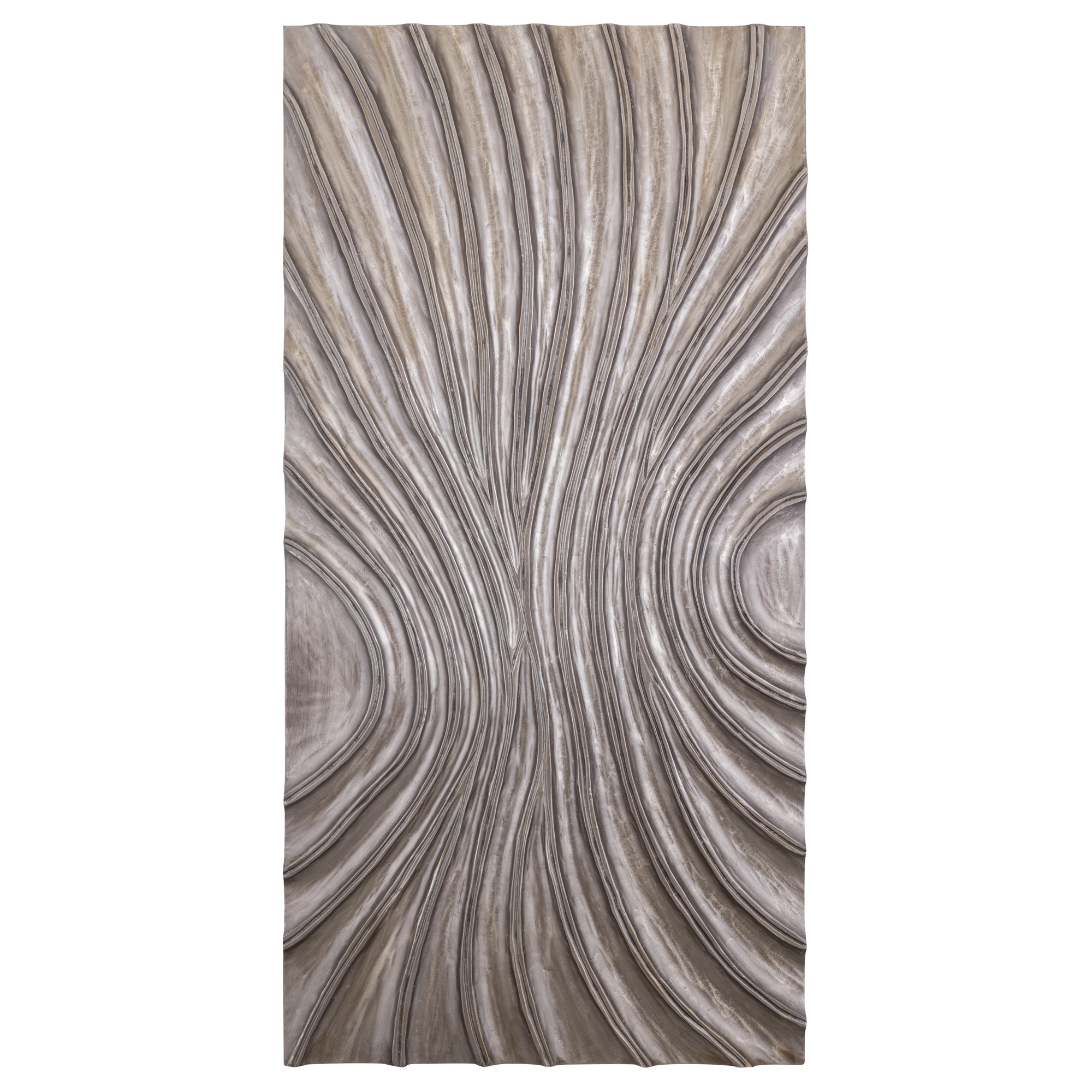 Wandpaneel Reddie Bruin glanzend MDF golvend L - Gratis bezorgd - De ...