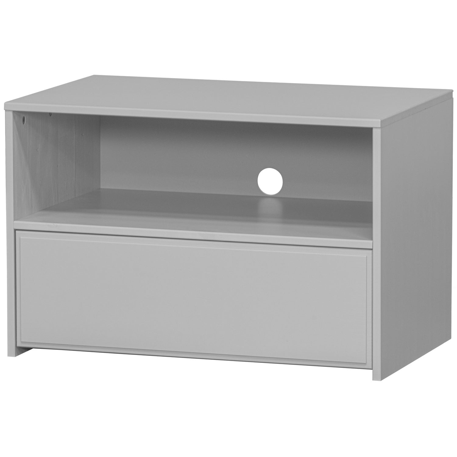 Yissa tv meubel met lade/open vak grenen wolkengrijs [fsc] - Gratis ...