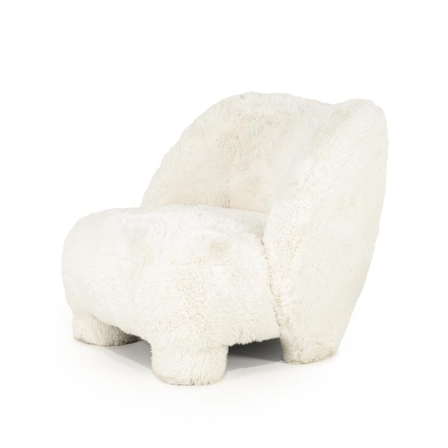 Fauteuil Samson – Beige Doodle stof | Eleonora - De Woon Winkel