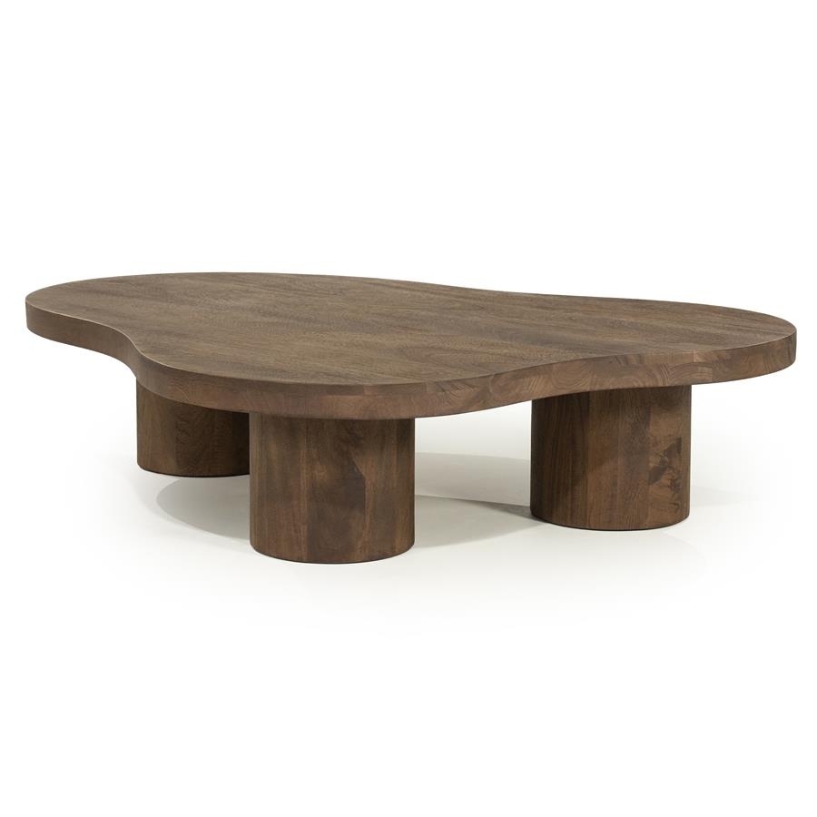 Salontafel Charlie – Lichtbruin mango hout | Eleonora - De Woon Winkel