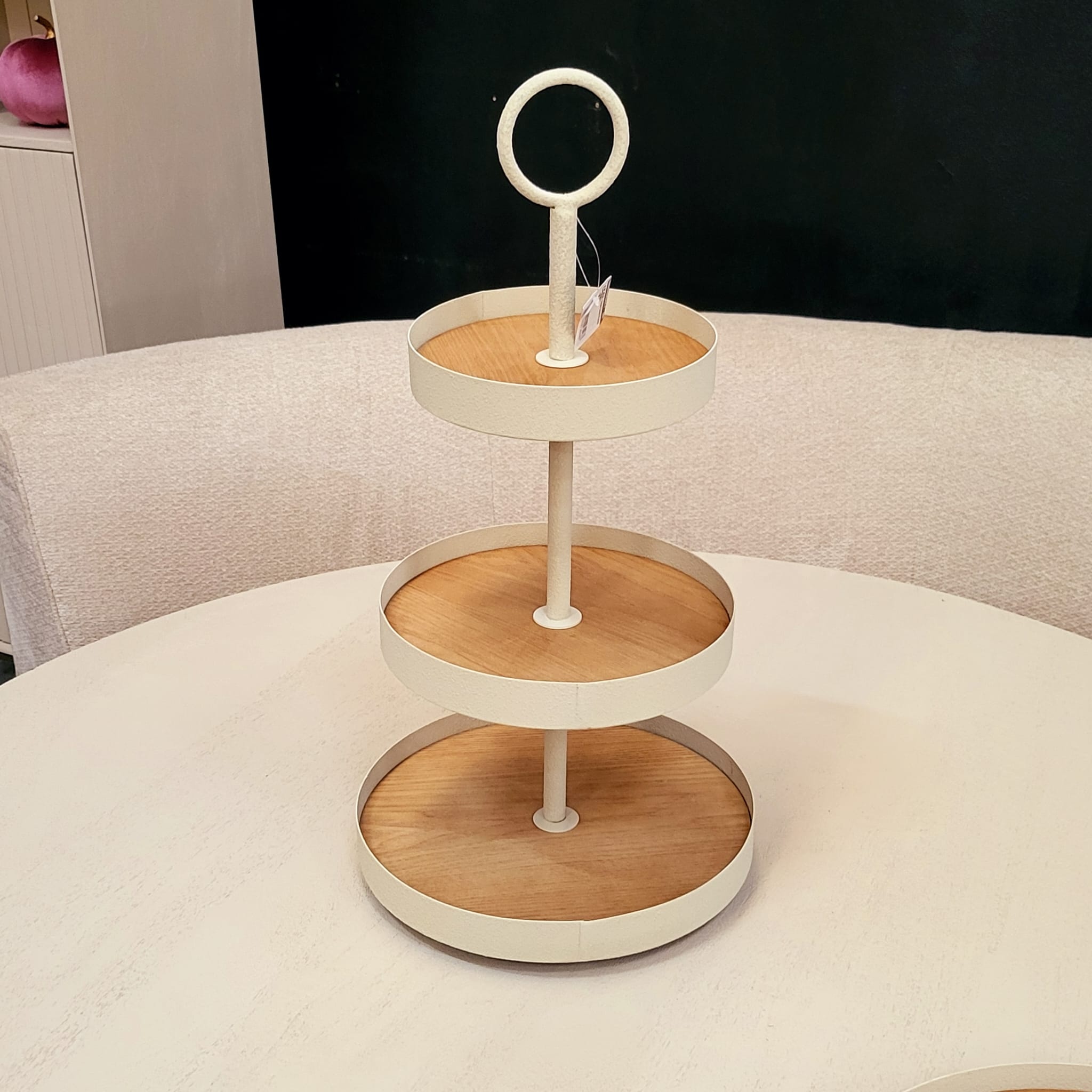 Etagère Deane M Crème | Tafeldecoratie met Meerdere Niveaus - De Woon ...