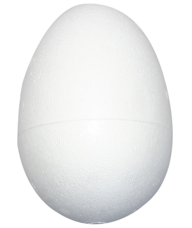 Styropor Ei 12 cm Kopen - Art en Hobby