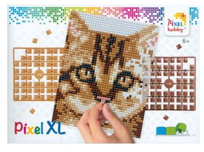 Pixelhobby XL Geschenkset 4 platen Kitten 28021 Kopen? - Art en Hobby