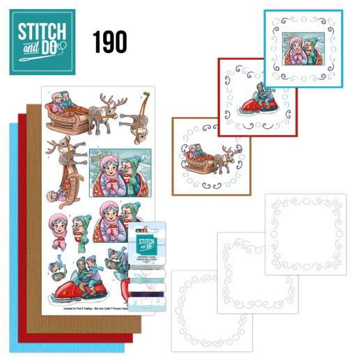 Stitch and Do 190 Yvonne Creations Funky Nana Kopen - Art en Hobby