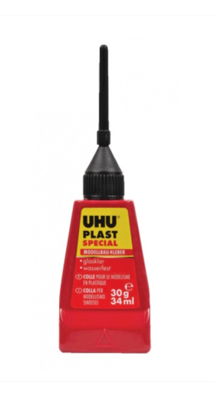 UHU modelbouw PLAST Plastic lijm 30g - Art en Hobby