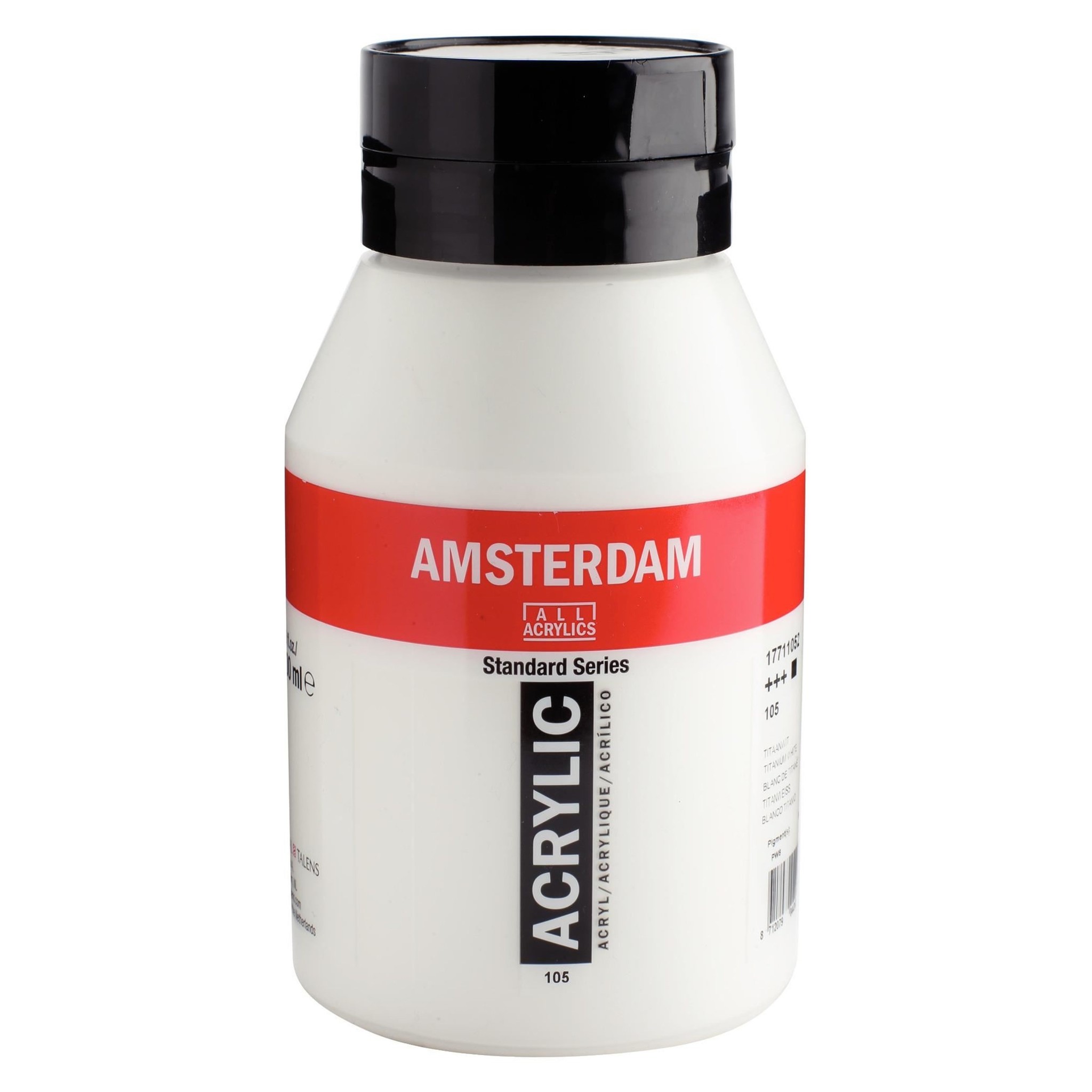 Amsterdam Acrylverf 1000 ml Titaanwit 105 Kopen - Art en Hobby