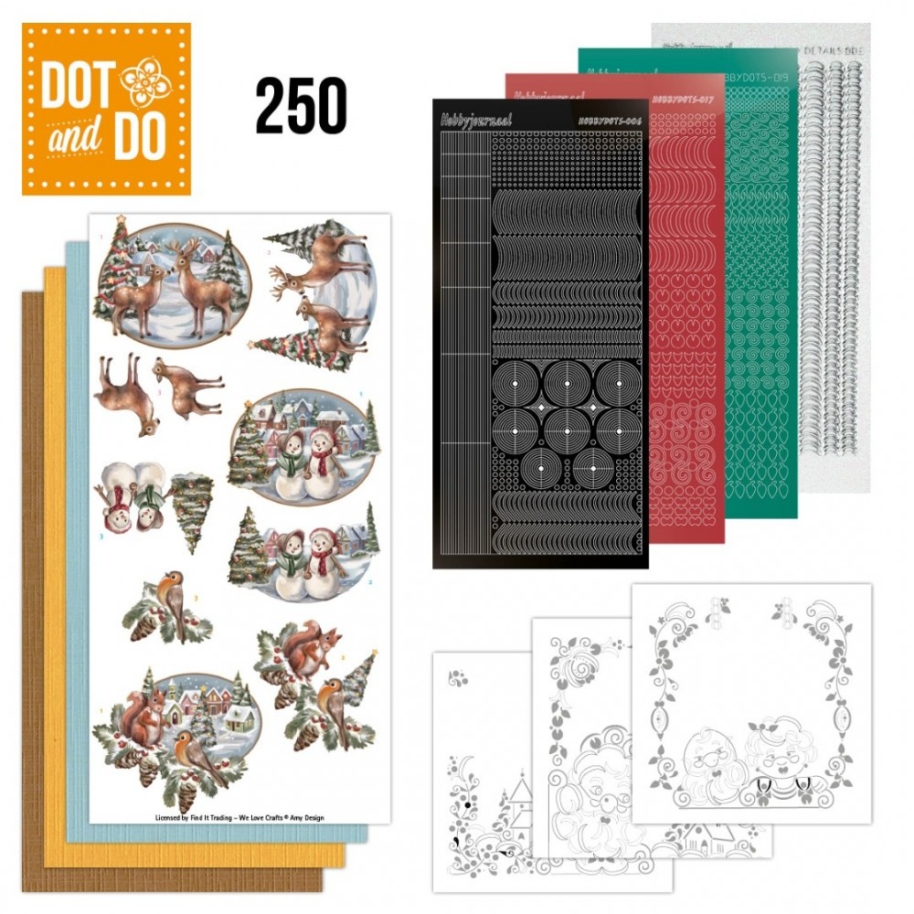 Dot And Do 250 Amy Design Snowy Christmas Kopen - Art en Hobby