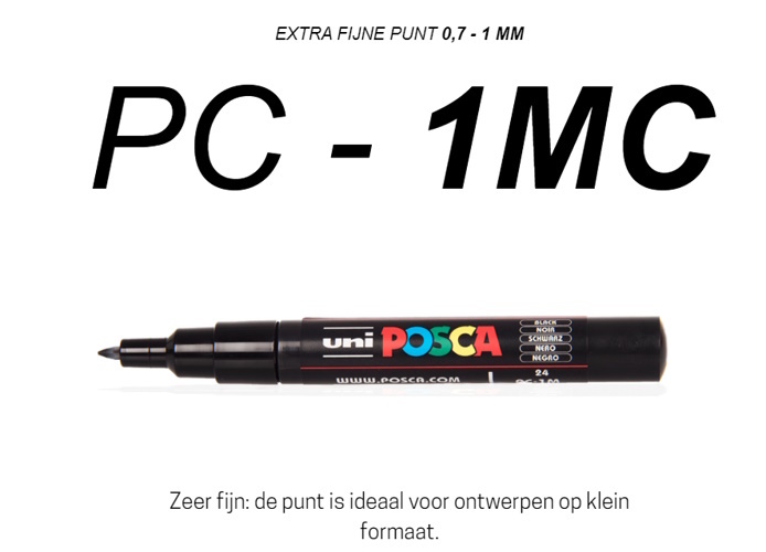 Posca Stift Zalmroze 54 Kopen - Art en Hobby