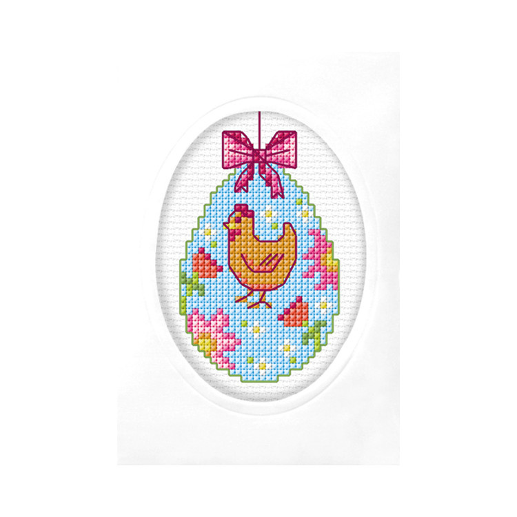 Borduur kaart Easter Egg Chicken kopen? - Art en Hobby