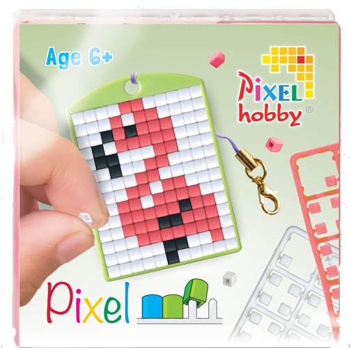 Pixelhobby Medaillon Startset Flamingo Kopen? - Art en Hobby