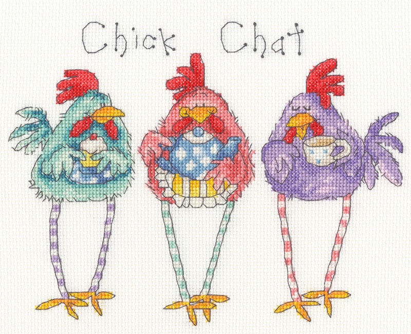 Bothy Threads Borduurpakket Chick Chat xms42 Kopen? - Art en Hobby