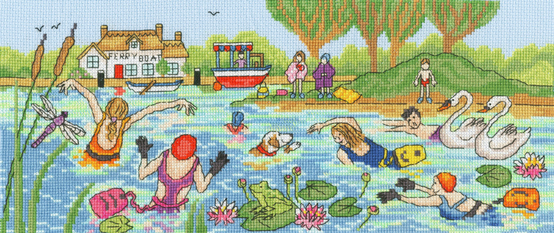 Bothy Threads borduurpakket Lakeside Fun XJR41 Kopen? - Art en Hobby