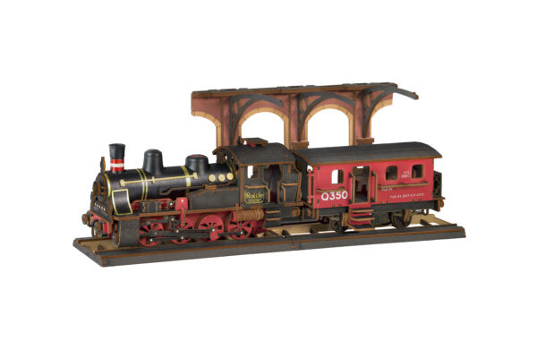 Robotime 3D Houten Modelbouwpakket Steam Journey Kopen? - Art en Hobby