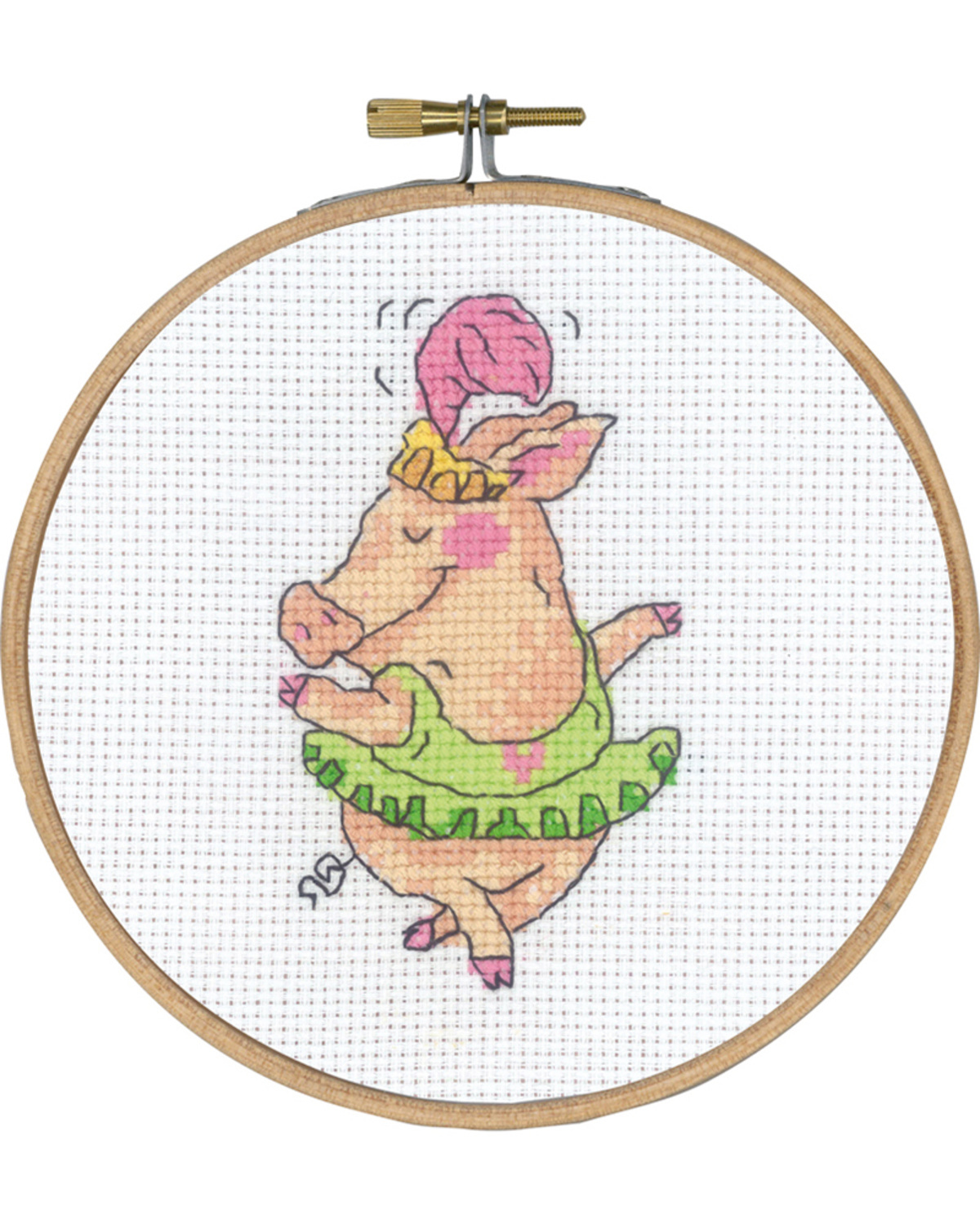 Permin borduurpakket Feather Pig 13-5401 kopen? - Art en Hobby