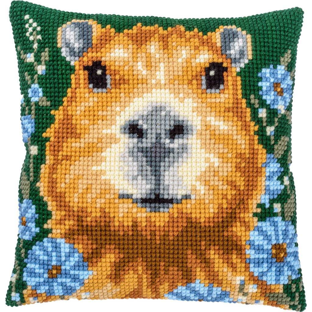 Vervaco Borduur Kussen Capibara Kopen - Art en Hobby