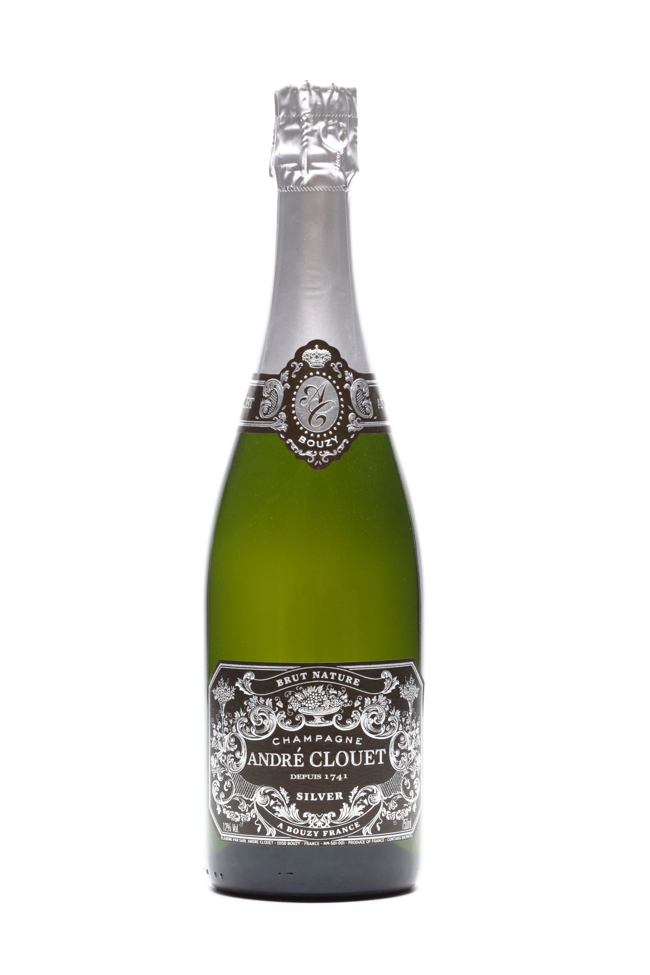 André Clouet - Champagne Brut Nature Silver - de Wijntherapeut